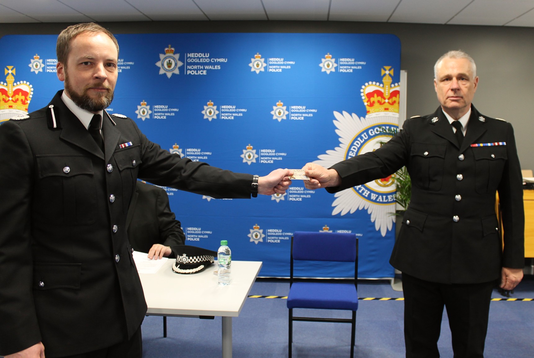 Special Constable Intake Attested with new ACC | North Wales Police