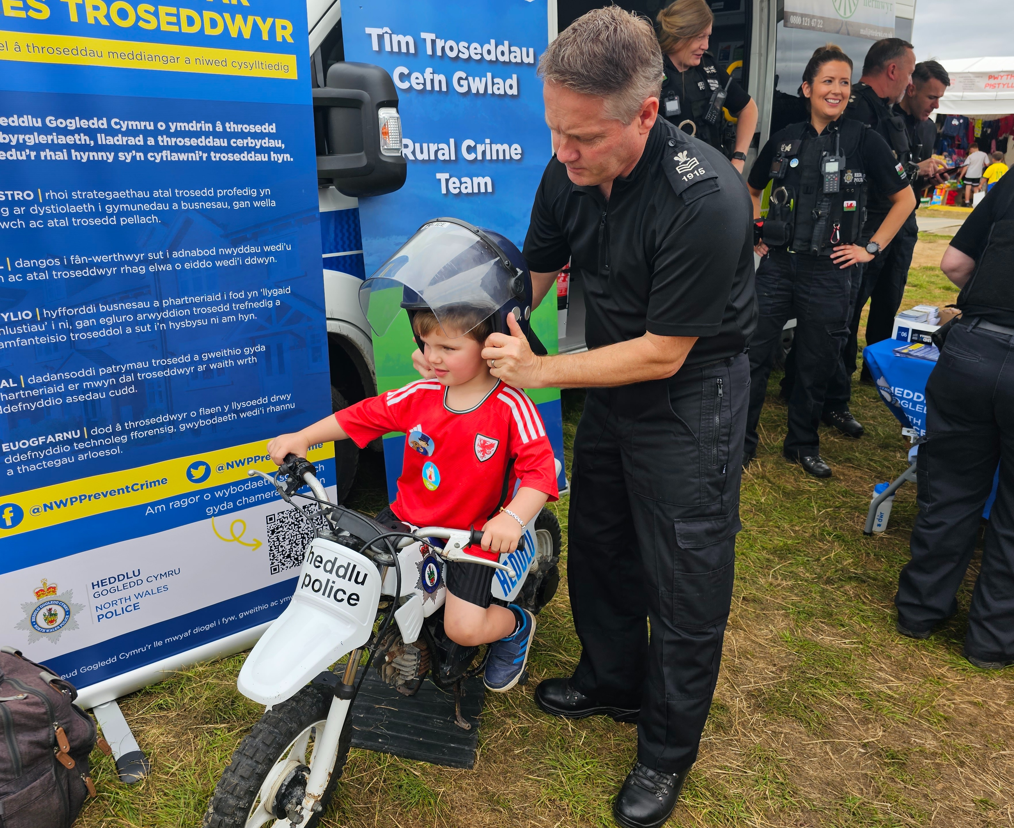 North Wales Police Rural Crime Team celebrate 10-year anniversary at ...