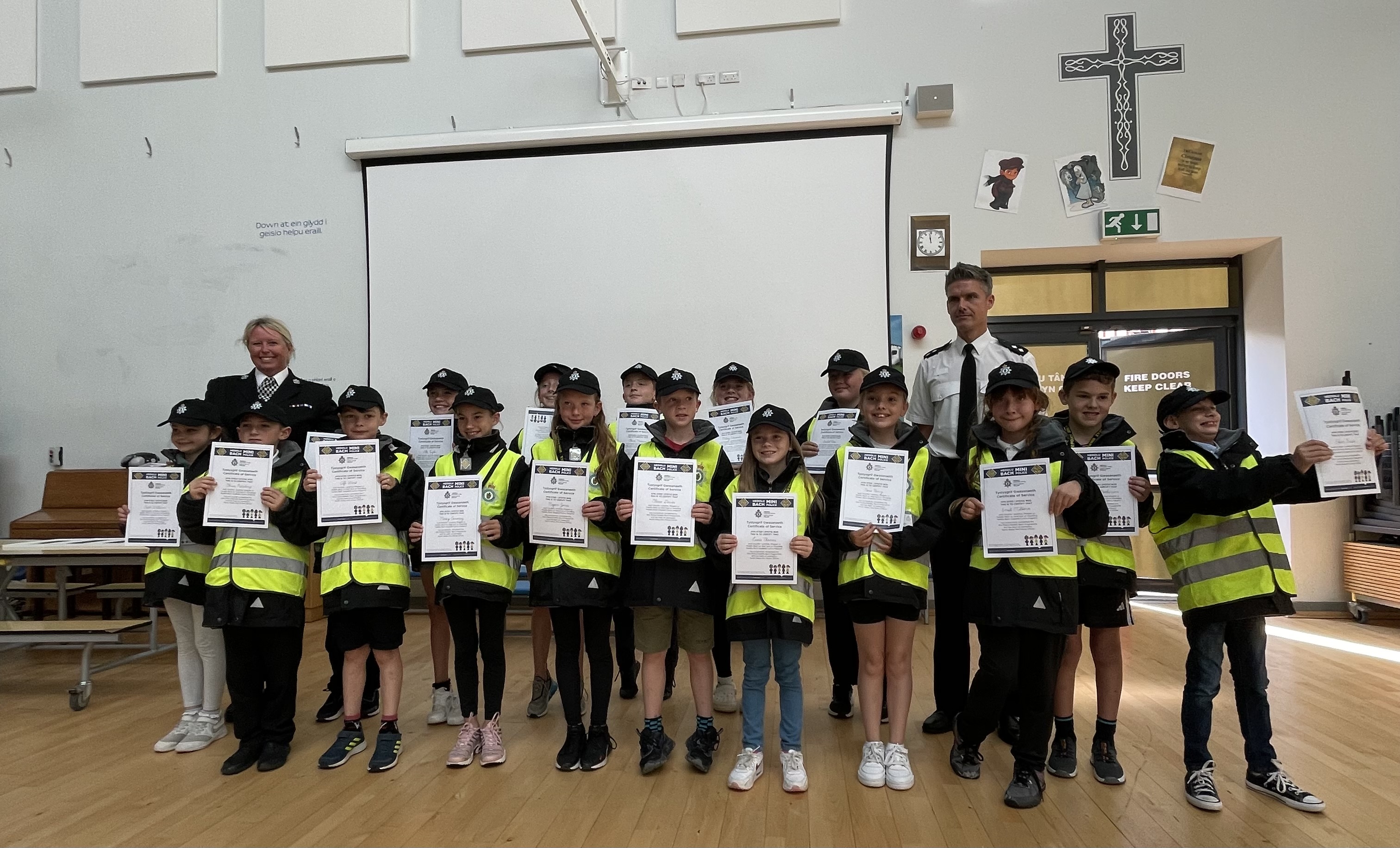End of year awards for the Holyhead Heddlu Bach | North Wales Police
